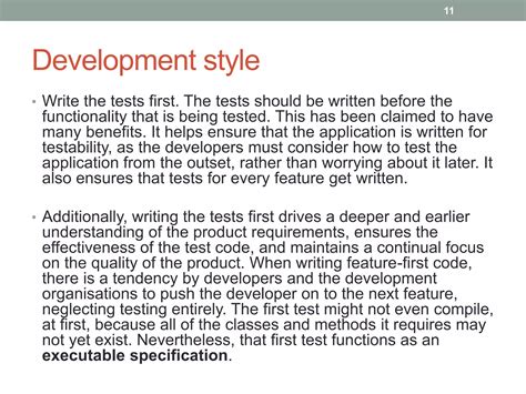 Test Driven Development Pptx
