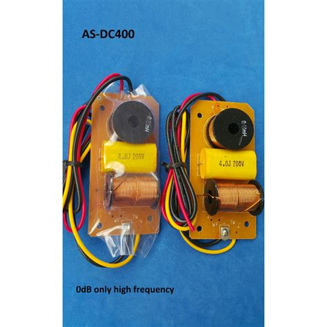 2 Pcs Dual Coil Pure Tweeter Speaker 12db Frequency Divider With Taiwan High Power Metallised