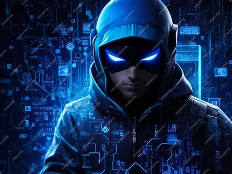 Premium Photo Hacker Using The Internet Hacked Abstract Computer Server Database Network