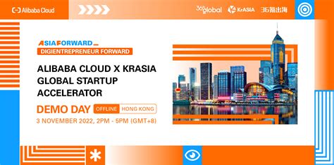 Register To Participate In The Alibaba Cloud X Krasia Global Startup Accelerator Hong Kong Demo Day