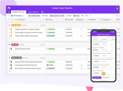 build a custom airtable database tailored to your needs by