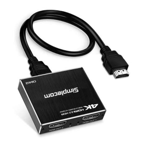 Simplecom CM HDMI Splitter K Hz HDMI Duplicator The Computer Guy Charmhaven