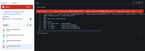 Sonarcloud Pipeline For Dart Language Showing 0 Code Coverage Sonarqube Cloud Sonar Community