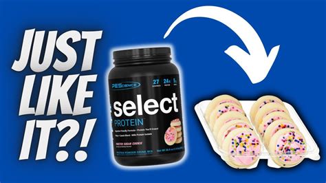 Frosted Sugar Cookie Pescience Select Protein Powder Review Youtube