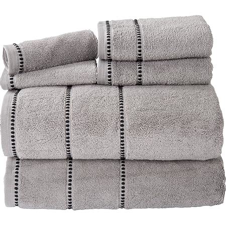 Dkny Quick Dry Cotton Towel Set 2 Bath 2 Hand 2