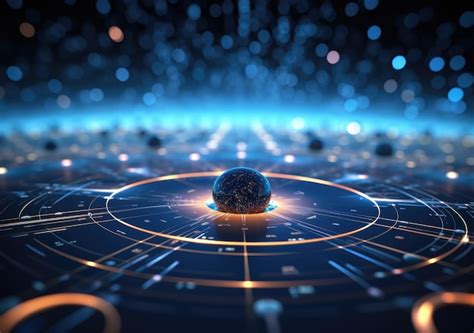 Premium Ai Image Quantum Abstract Technology Background Hardware Quantum Form Future