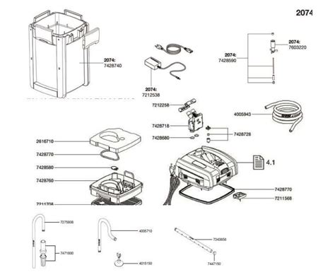 Eheim Professional 2 Spare Parts Manual