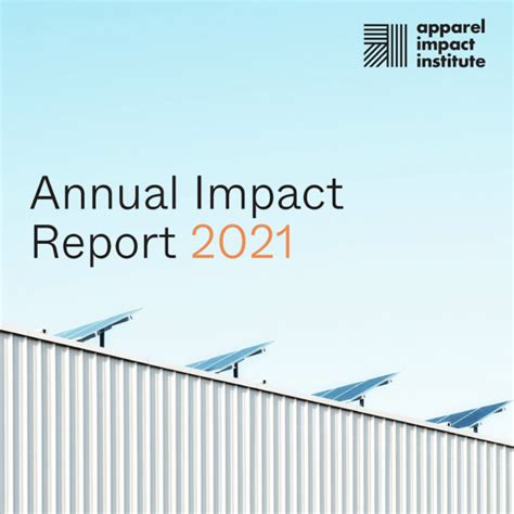A Dynamic Progress Report From The Apparel Impact Institute Naumd Network Association Of