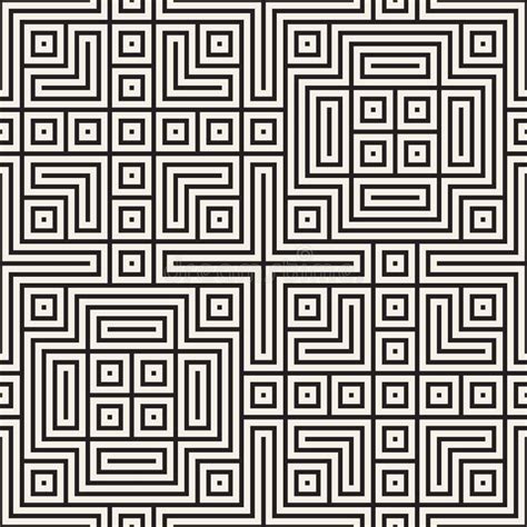 Geometric Ethnic Background With Symmetric Lines Lattice Vector