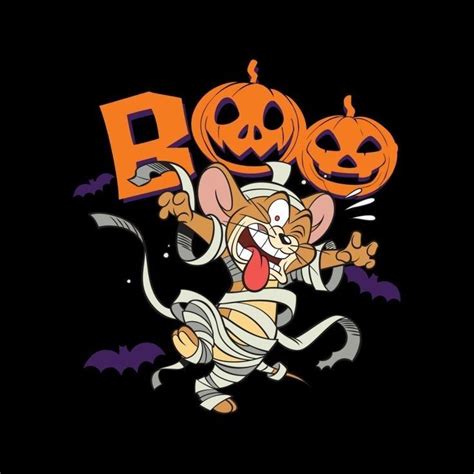 Jerry Is So Scary Tom And Jerry Halloween Boo Tom And Jerry Pictures