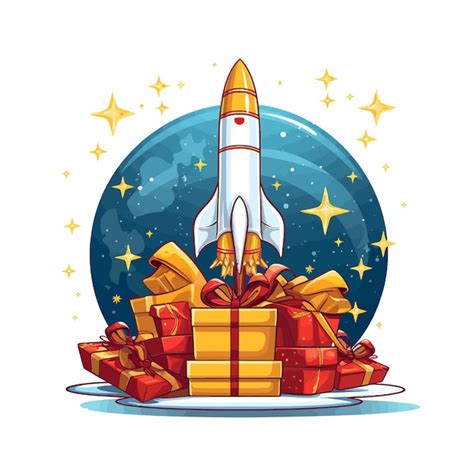 Premium Vector Fast Delivery Of Christmas Ts Ready To Fly With A