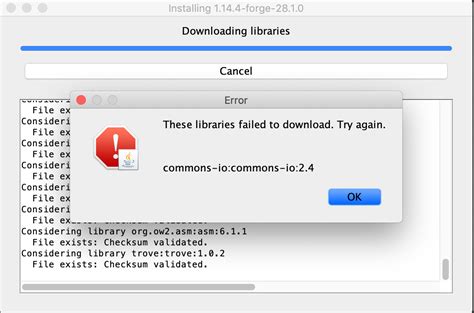 forge 1 14 4 mac library crash support and bug reports forge forums