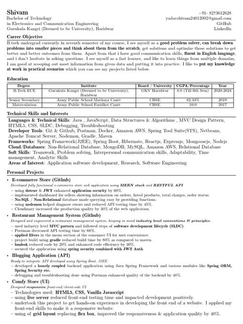 Summer Analyst Intern Pdf Spring Framework Application Software