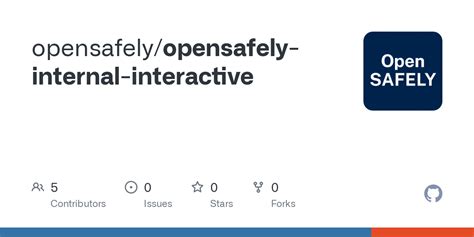 GitHub Opensafely Opensafely Internal Interactive