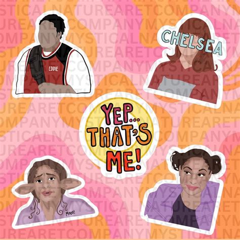 Thats So Raven Stickers Nostalgic 2000s Tv Show Etsy
