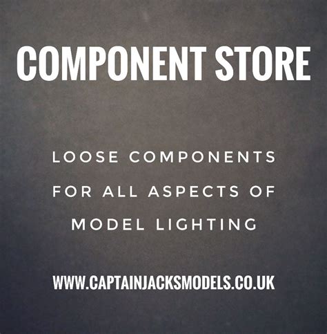 Component Store Captain Jacks Models
