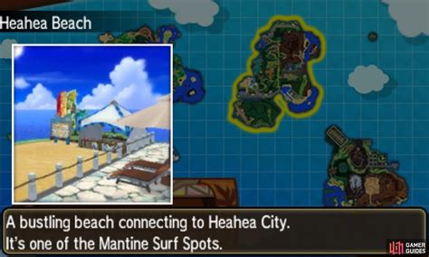Heahea Beach Akala Island Walkthrough Pokémon Ultra Sun And Moon Gamer Guides®