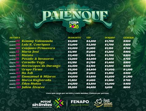 Arranca Venta De Boletos Para El Palenque Fenapo 2026 Revolucion 30