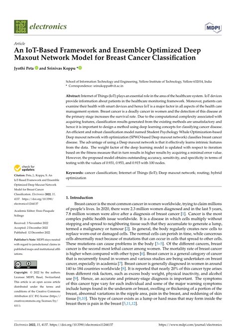 pdf an iot based framework and ensemble optimized deep maxout network