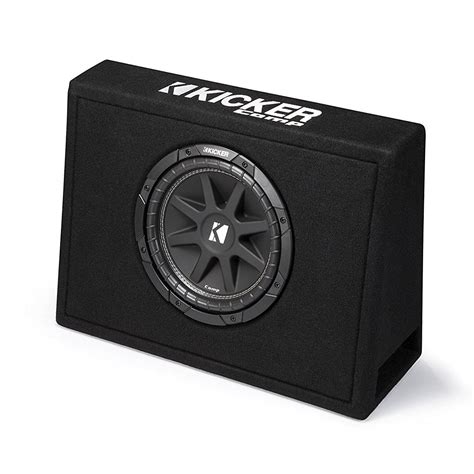 Kicker 43tc104 10 Inch Comp 150w Loaded Subwoofer Enclosure Thin