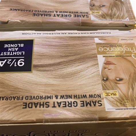 Loreal Other Nib Loral Paris 9 2 A Lightest Ash Blonde Hair Dye 2