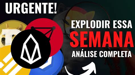 🔥 Essas 5 Criptomoedas Podem Subir Essa Semana AnÁlise Bitcoin