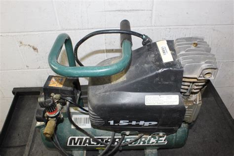Masterforce Air Compressor Property Room