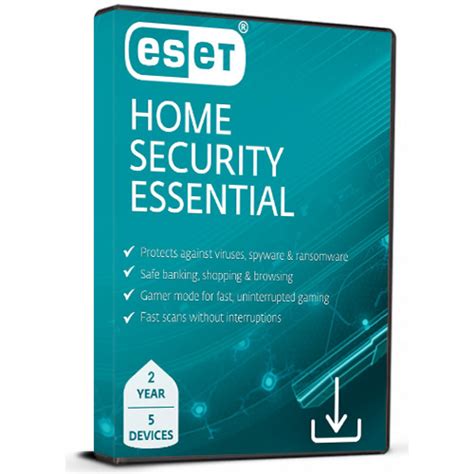 Buy Eset Home Security Premium 2 Years 5 Devices Cd Key Global