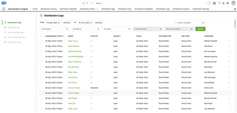 Distribution Logs Help Distribution And Booking Engine By Nc Squared