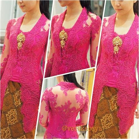 Baju Kebaya Warna Magenta Baju Busana Muslim Pria Wanita