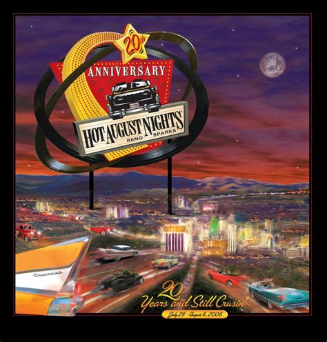 Poster Design For Hot August Nights Reno Nevada 2006