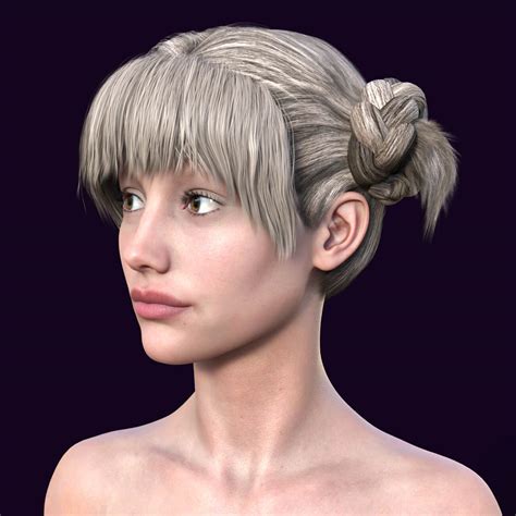 Choly Updo For G8f Daz Content By Vyusur