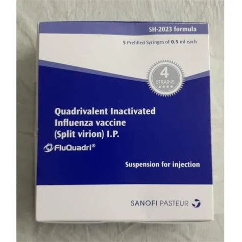 Fluquadri Quadrivalent Inactivated Influenza Vaccine At ₹ 2040box