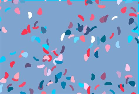 Light Blue Red Vector Background With Abstract Forms 11191151 Vector Art At Vecteezy