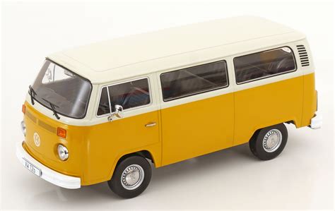 Vw T2b Bus 1972 Gelb Weiß Kk Scale Models 1 18 Metall Supercars