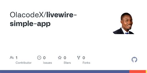 Github Olacodex Livewire Simple App