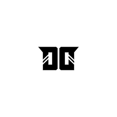 Premium Vector Dd Monogram Logo Design Letter Text Name Symbol Monochrome Logotype Alphabet
