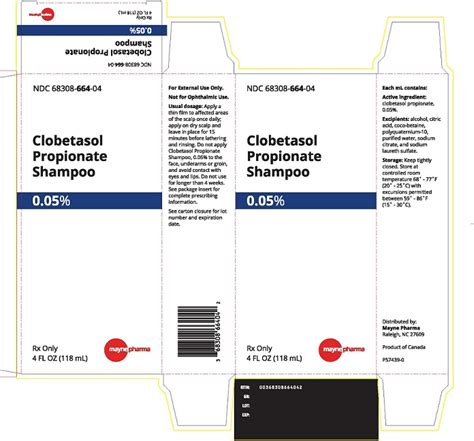 Clobetasol Propionate Shampoo