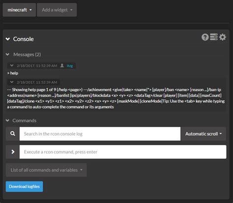 GitHub Itzg Docker Rcon Web Admin A Docker Image That Runs Rcon Web Admin