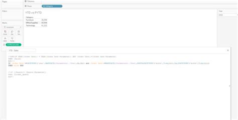 How To Make A Ytd Calculation Thats A Dimension