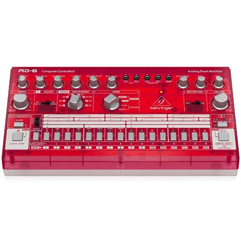 Behringer Rd6 Classic 606 Analog Drum Machine Strawberry