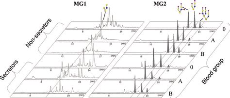 Total Ion Chromatograms From The Lc Ms Analyses Of Released Download Scientific Diagram