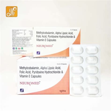 Neuromed Ferrous Ascorbate Folic Acid Methylcobalamin Dha Food Capsule Injectable