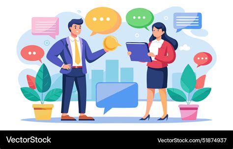 Business Communication Royalty Free Vector Image