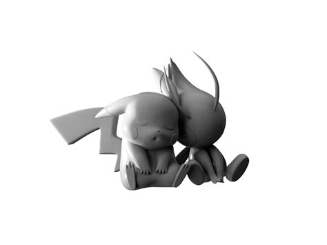 Pokemon Cute Pikachu Love