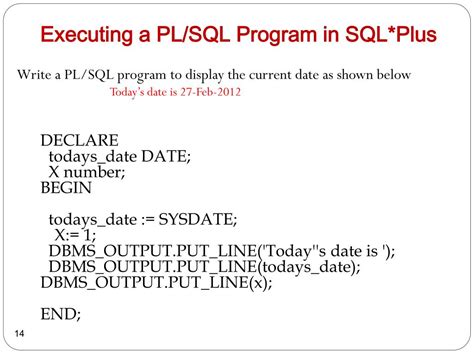 PPT PL SQL PowerPoint Presentation Free Download ID 1810812