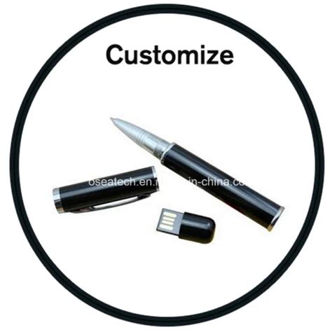 Custom Usb Red Green Light Screen Laser Pointer Ball Pen Usb