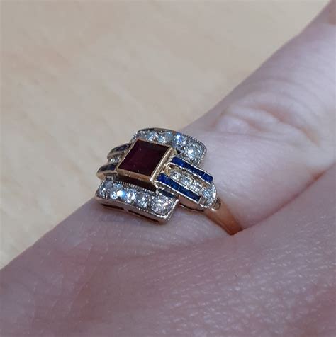 Lot 2146 A Synthetic Ruby Synthetic Sapphire And