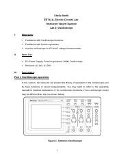 S Smith EETL Lab Oscilloscope Lab Docx Sheila Smith EET L Electric Circuits Lab Instructor