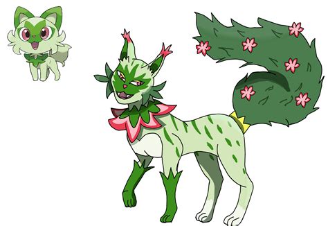 Sprigatito Final Evolution Concept R Pokemon